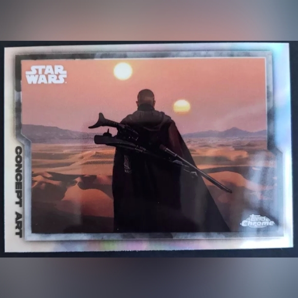Star Wars | Toys | Mandalorian Concept Art Trading Card Star Wars ...
